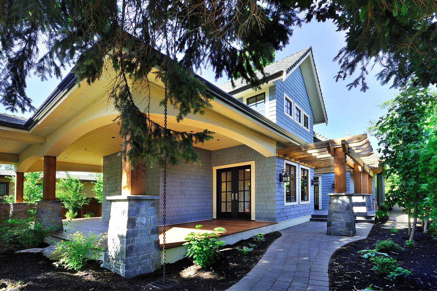 Beach House Blue - Dream Homes by SANMARC CUSTOM HOMES in Kelowna and ...